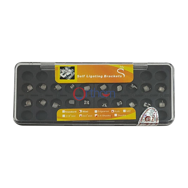 Bracket Metálico Auto-Ligado | Orthom - Dotamed Online