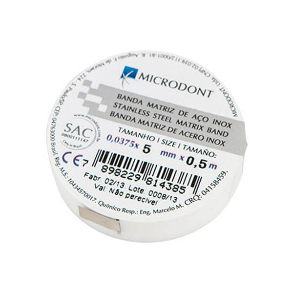Banda Matriz Metálica | Microdont - Dotamed Online