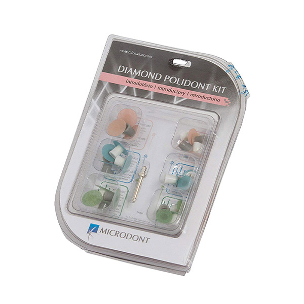 Kit CA Polimento Diamantado Polidont | Microdont - Dotamed Online