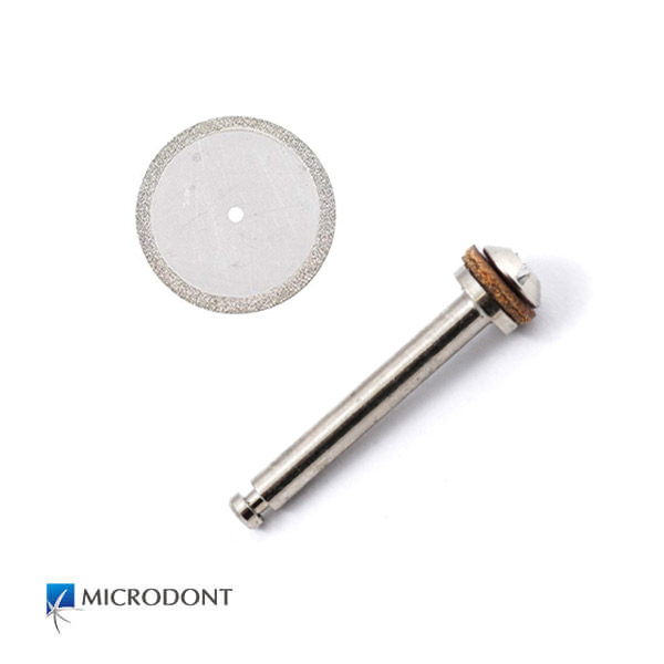 Mandril RA + Mini Disco Diamante Liso | Microdont