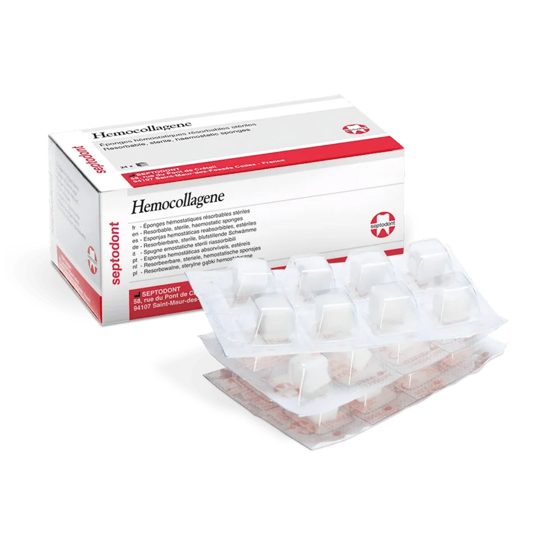Esponja Hemostática Hemocollagene | Septodont – Dotamed São João ...